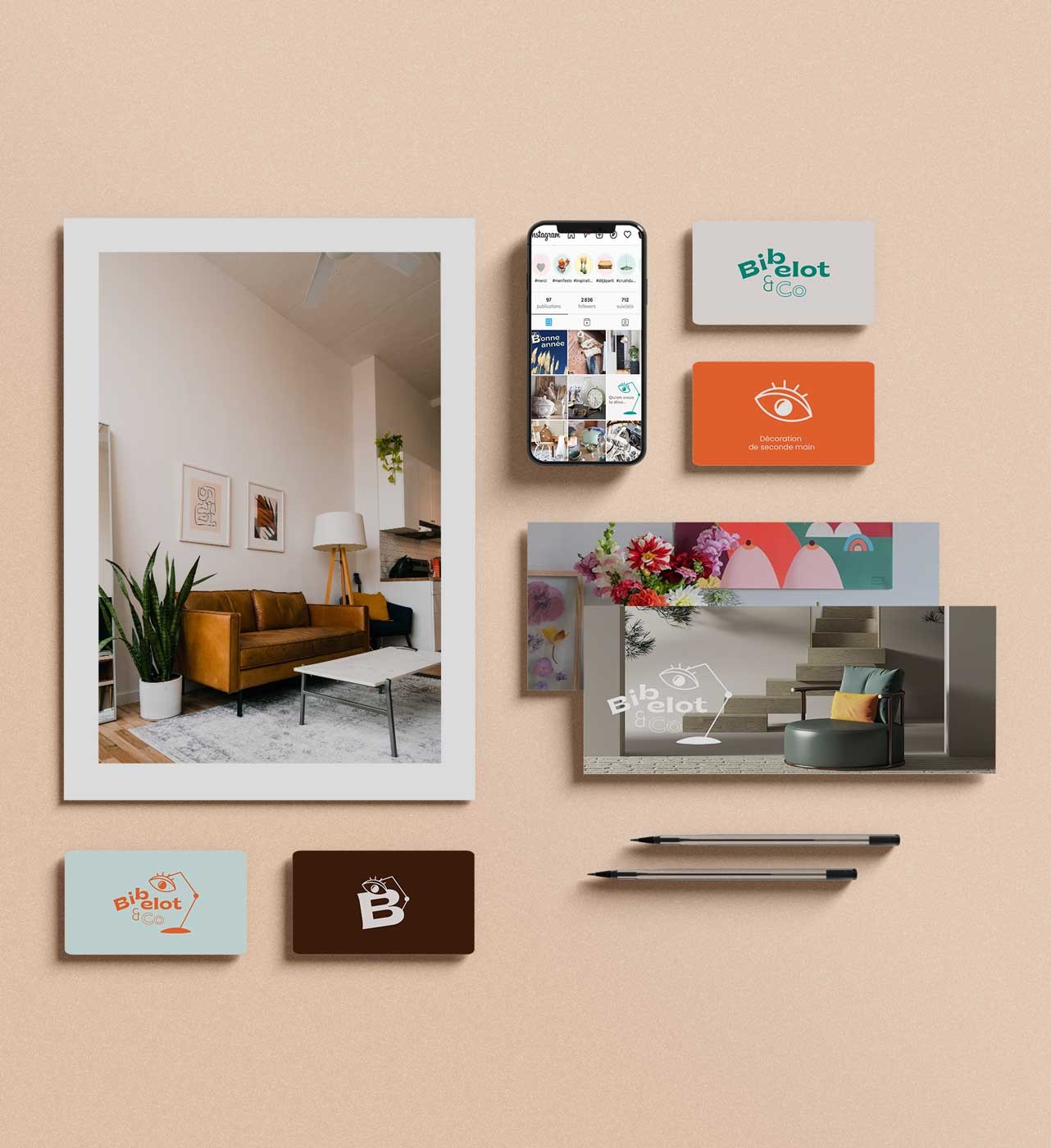 Création de logo & d'identité visuelle à Rennes - ÈSB Studio · Rennes